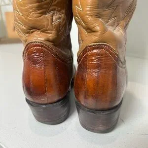 Renegade | Shoes | Vintage Renegade Cowboy Boots Youth Girls Size 4 Eel ...